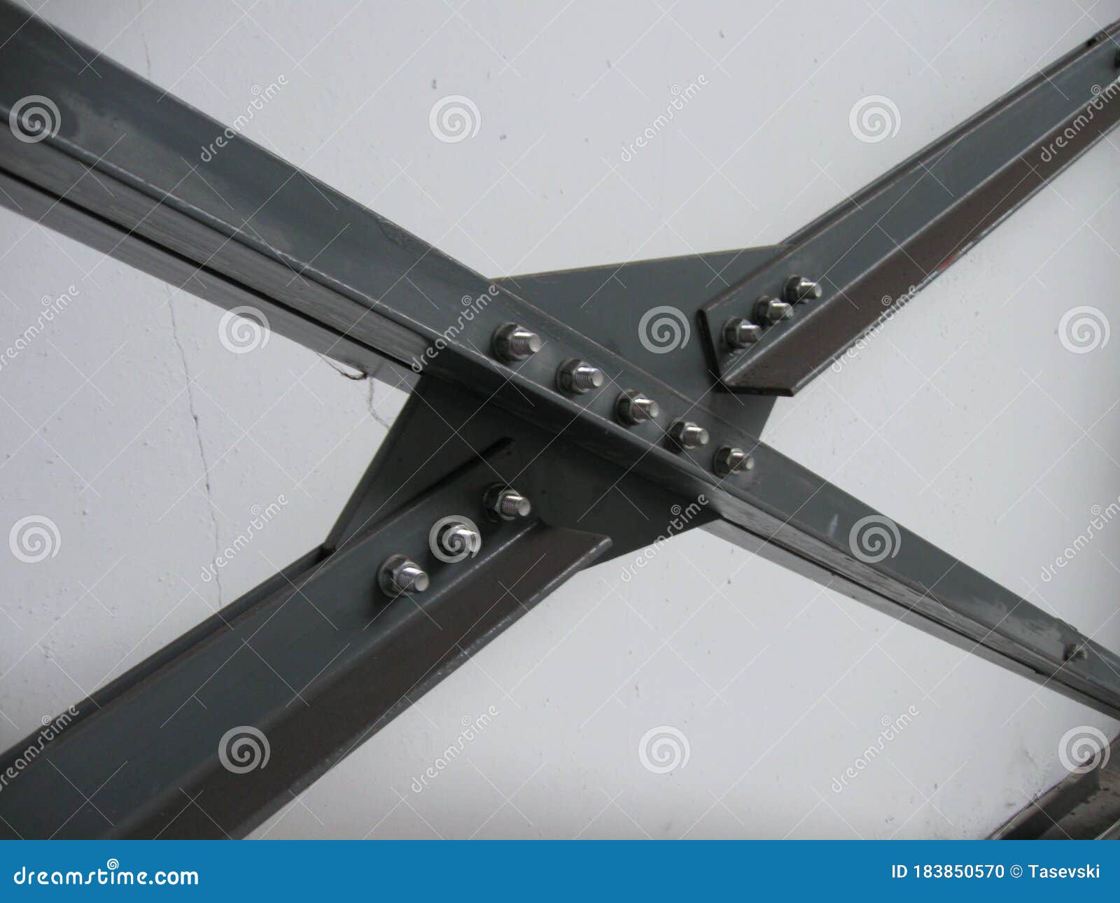 Steel plate and profiles stock photo. Image of background - 183850570
