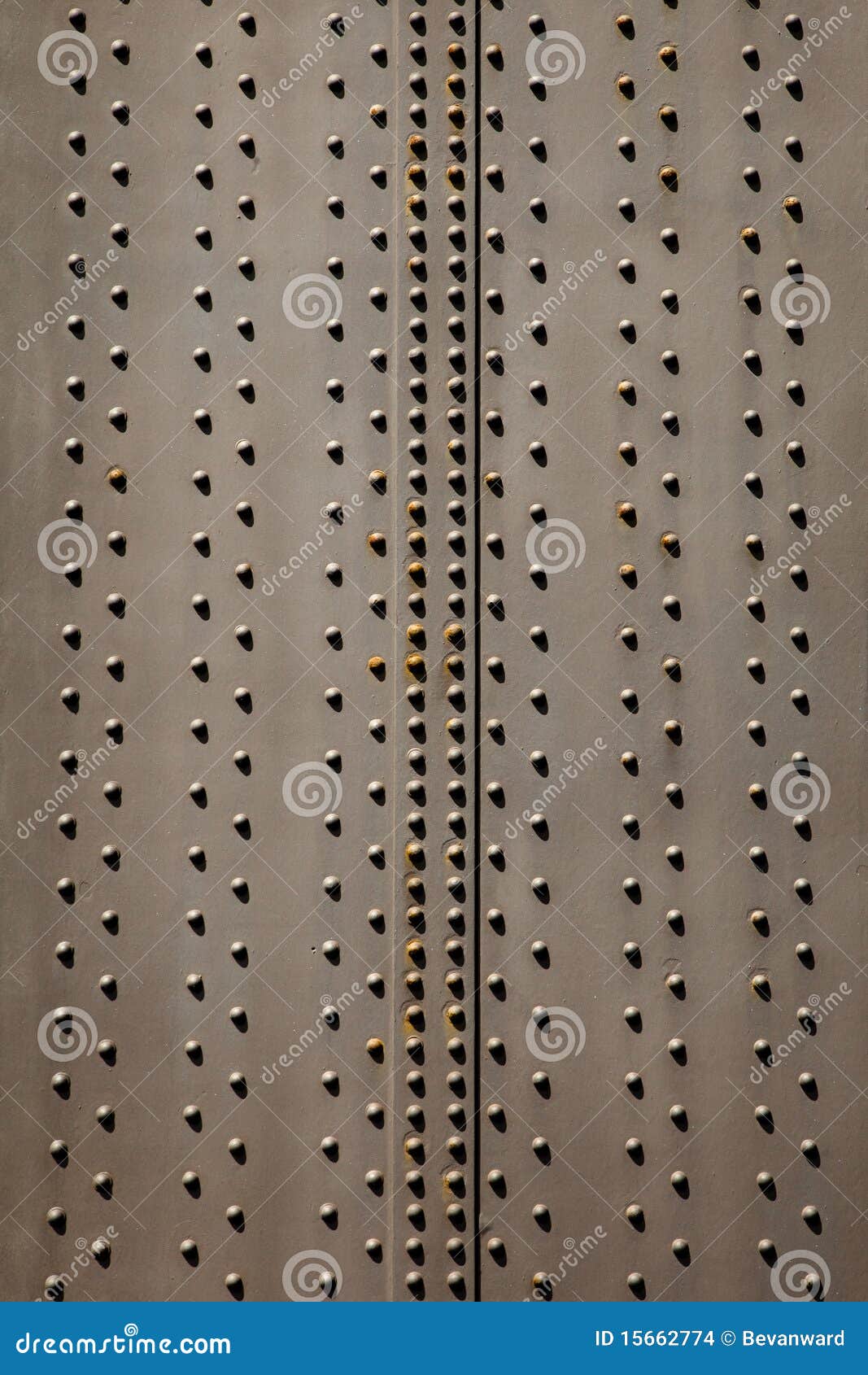 Steel plate and rivets stock photo. Image of paint, plate - 15662774