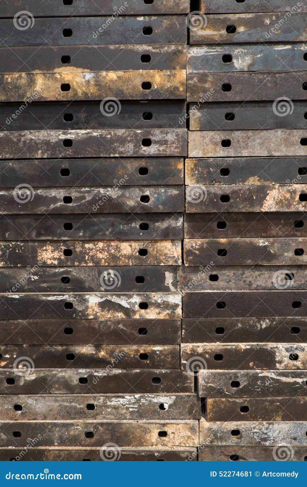 Steel plates stacked stock image. Image of metal, line - 52274681