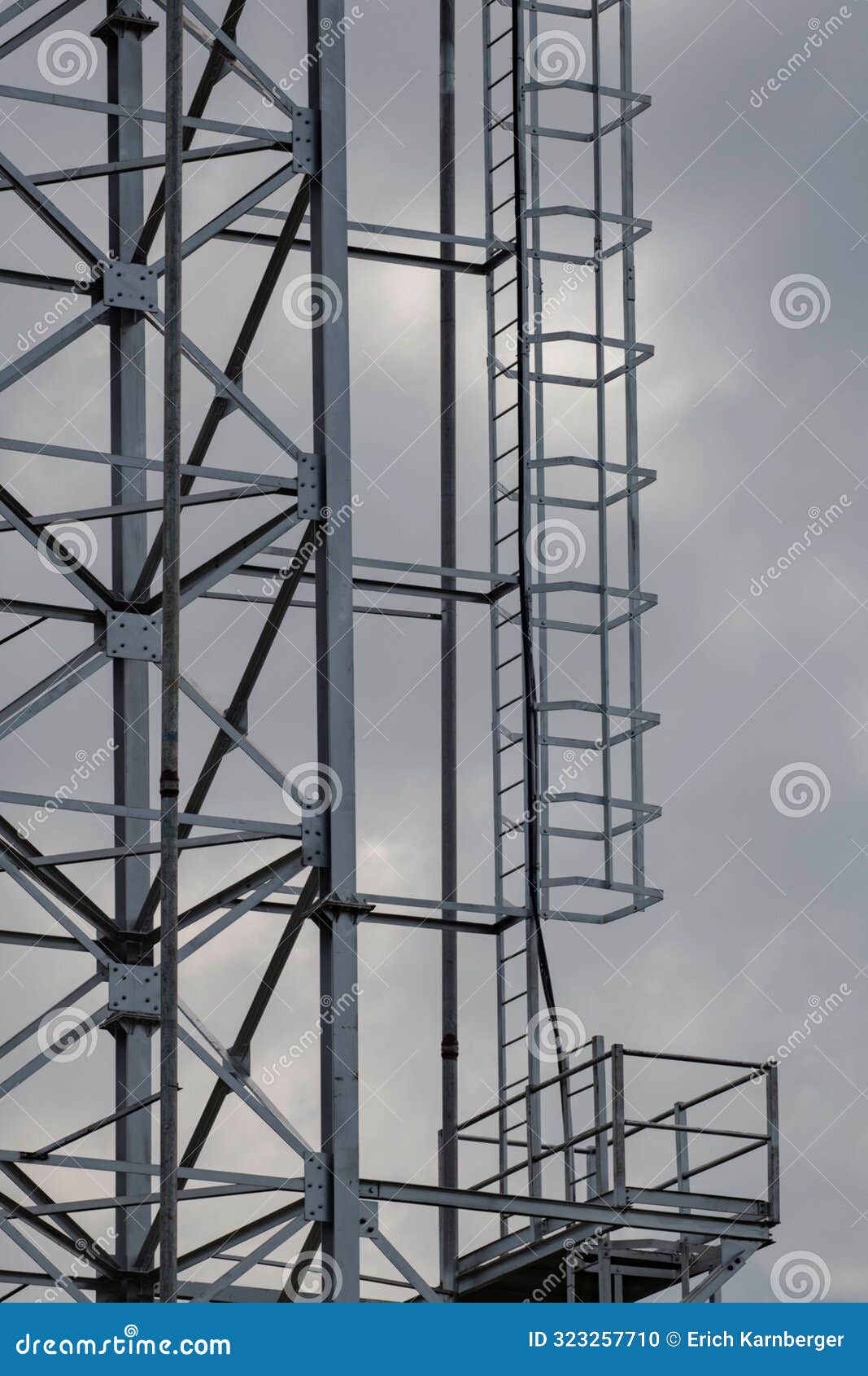 Steel pylon close up stock photo. Image of outdoor, communication ...