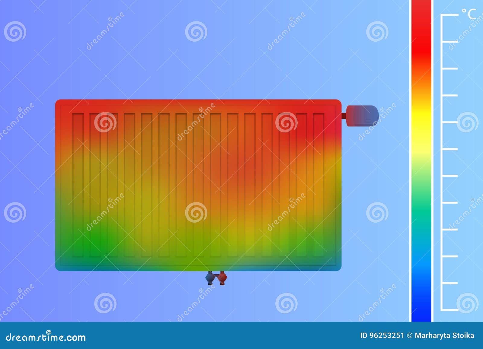Thermographic Camera Color Palettes Vector | CartoonDealer.com #151529885