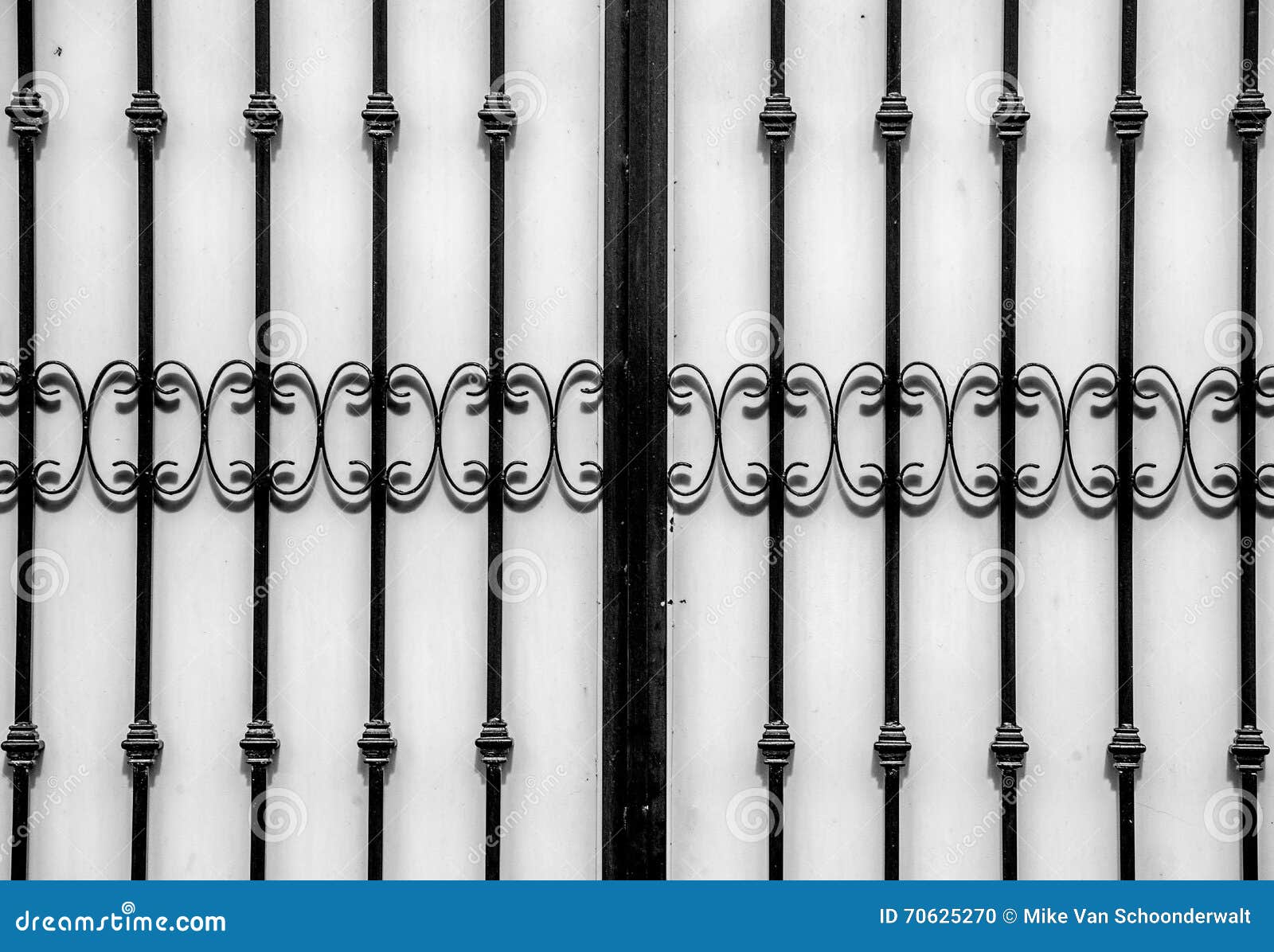 Steel Railing stock photo. Image of design, parallel - 70625270