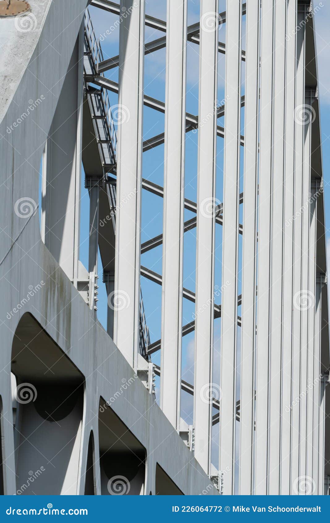 Steel railroad bridge stock photo. Image of outdoors - 226064772