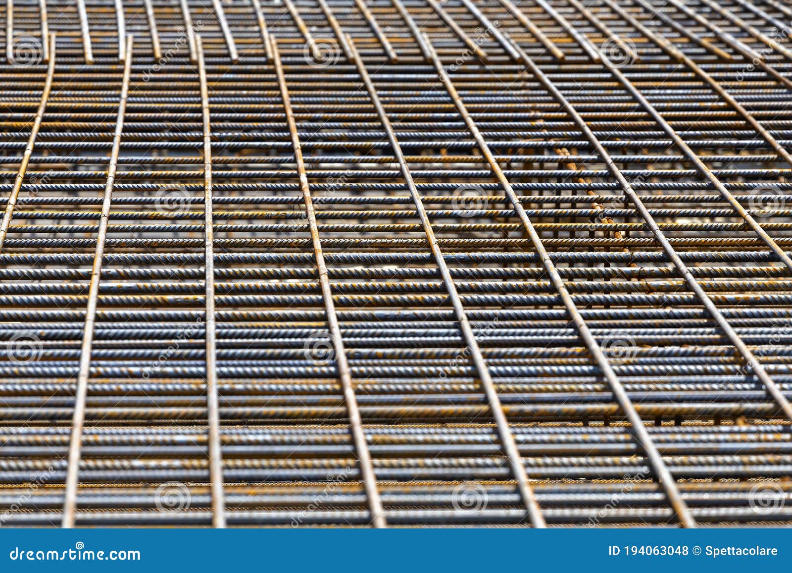 Steel Rebar Framing Background Stock Photo - Image of build ...