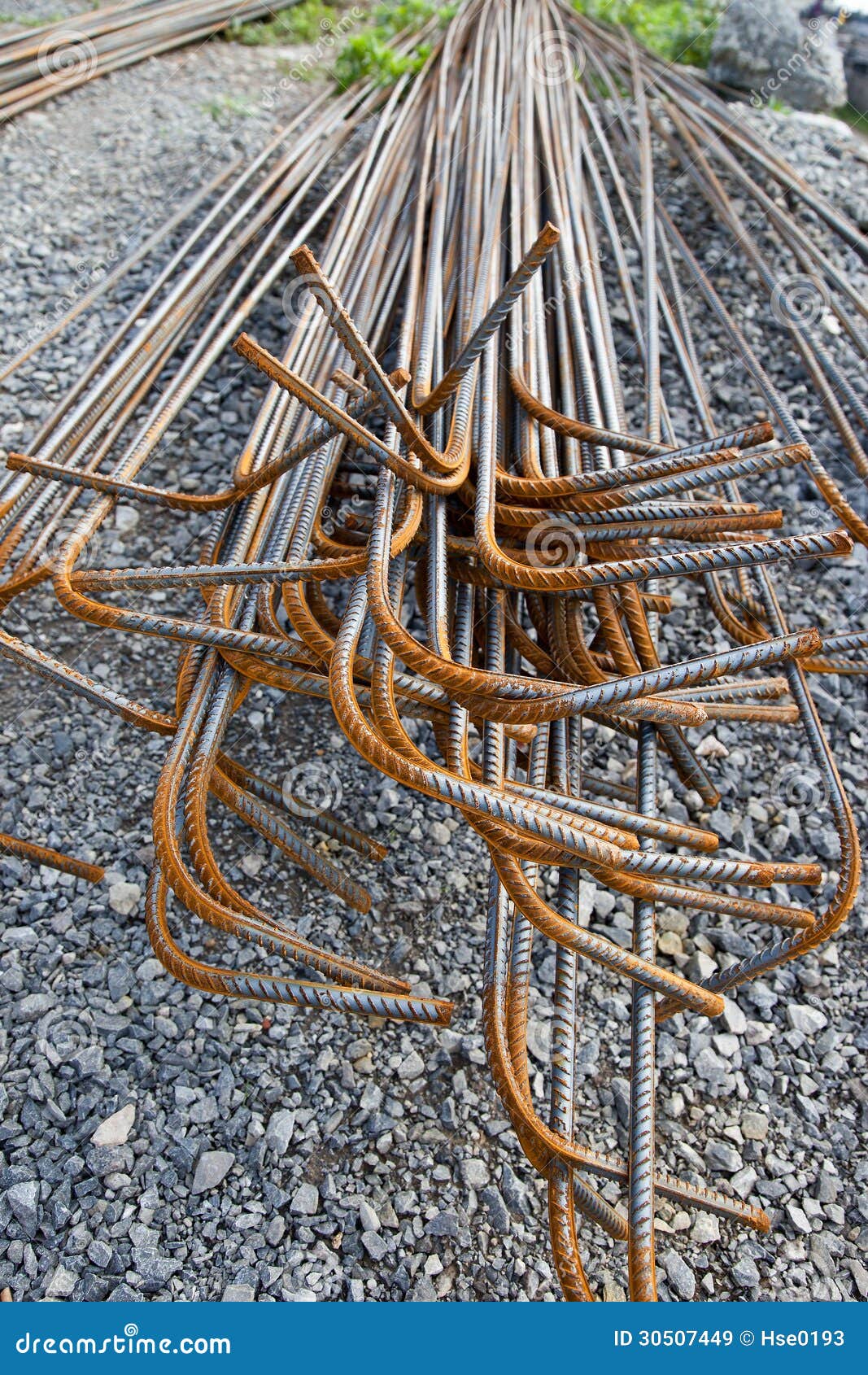 Steel rebars stock image. Image of construction, material - 30507449