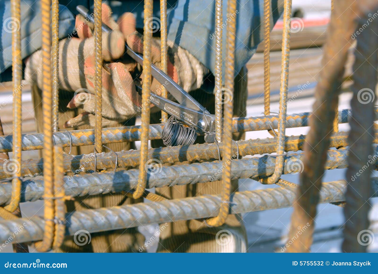 Steel reinforcement rods stock photo. Image of engineering - 5755532