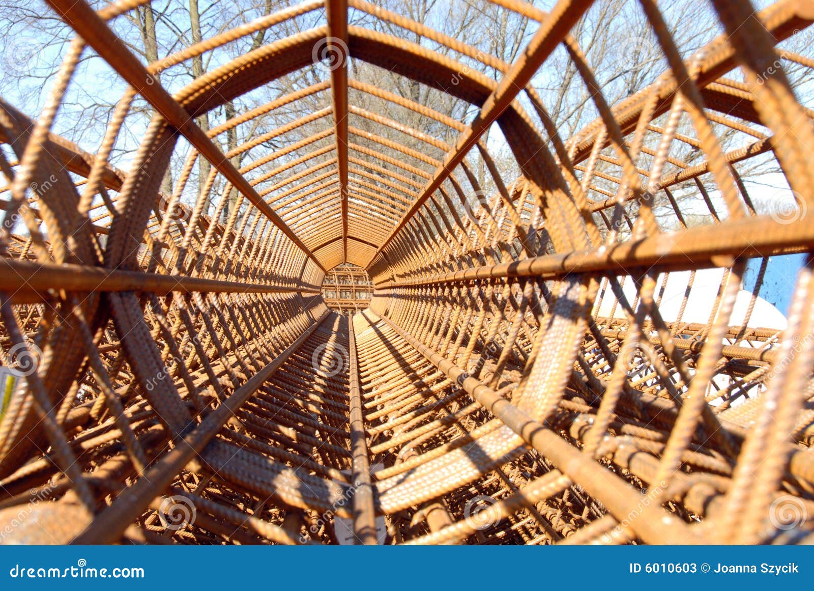 Steel reinforcement rods stock image. Image of industry - 6010603