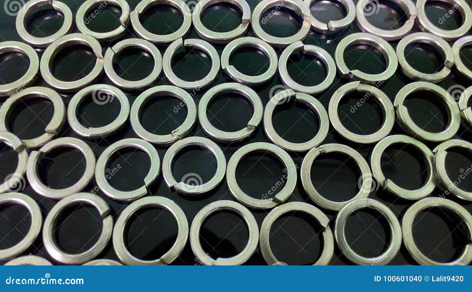 Steel rings stock photo. Image of round, circle, pipe - 100601040