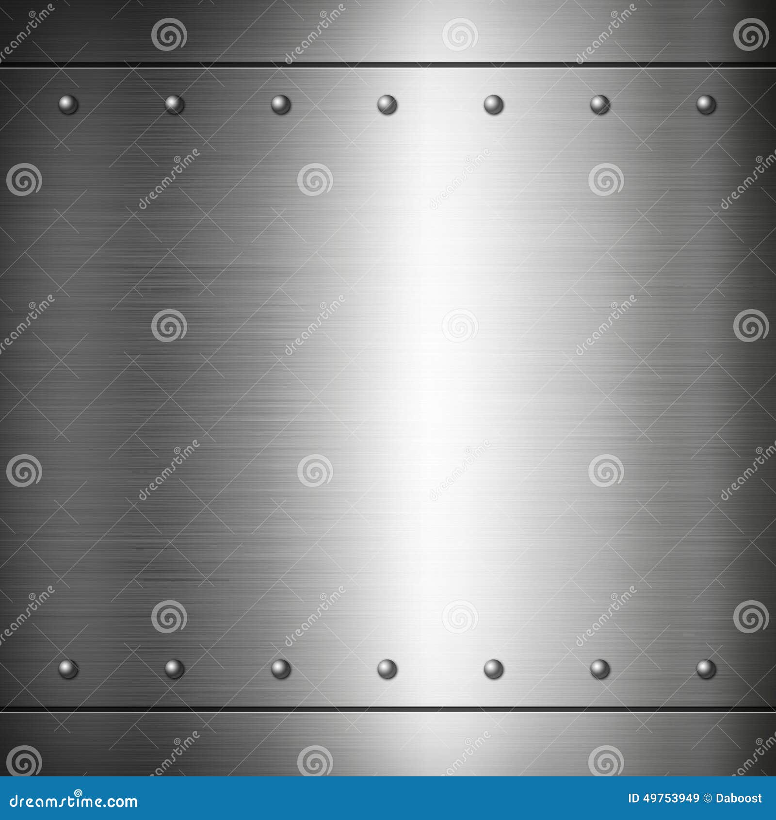 Steel Riveted Frame. Metal Banner Stock Image | CartoonDealer.com ...