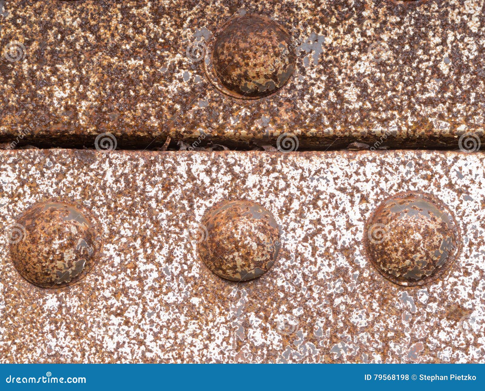 Steel Rivets Iron Surface Background Pattern Stock Photo - Image of ...