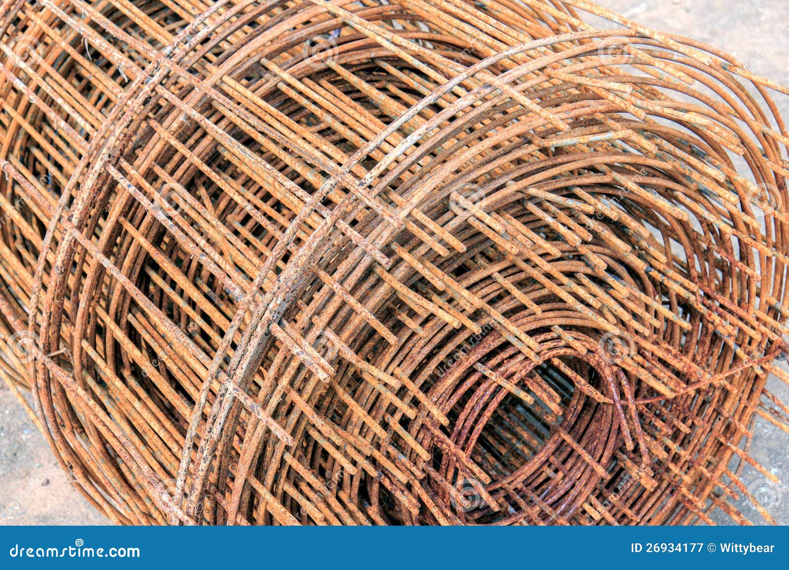 Steel Rod for Construction Job Stock Image - Image of abstract ...