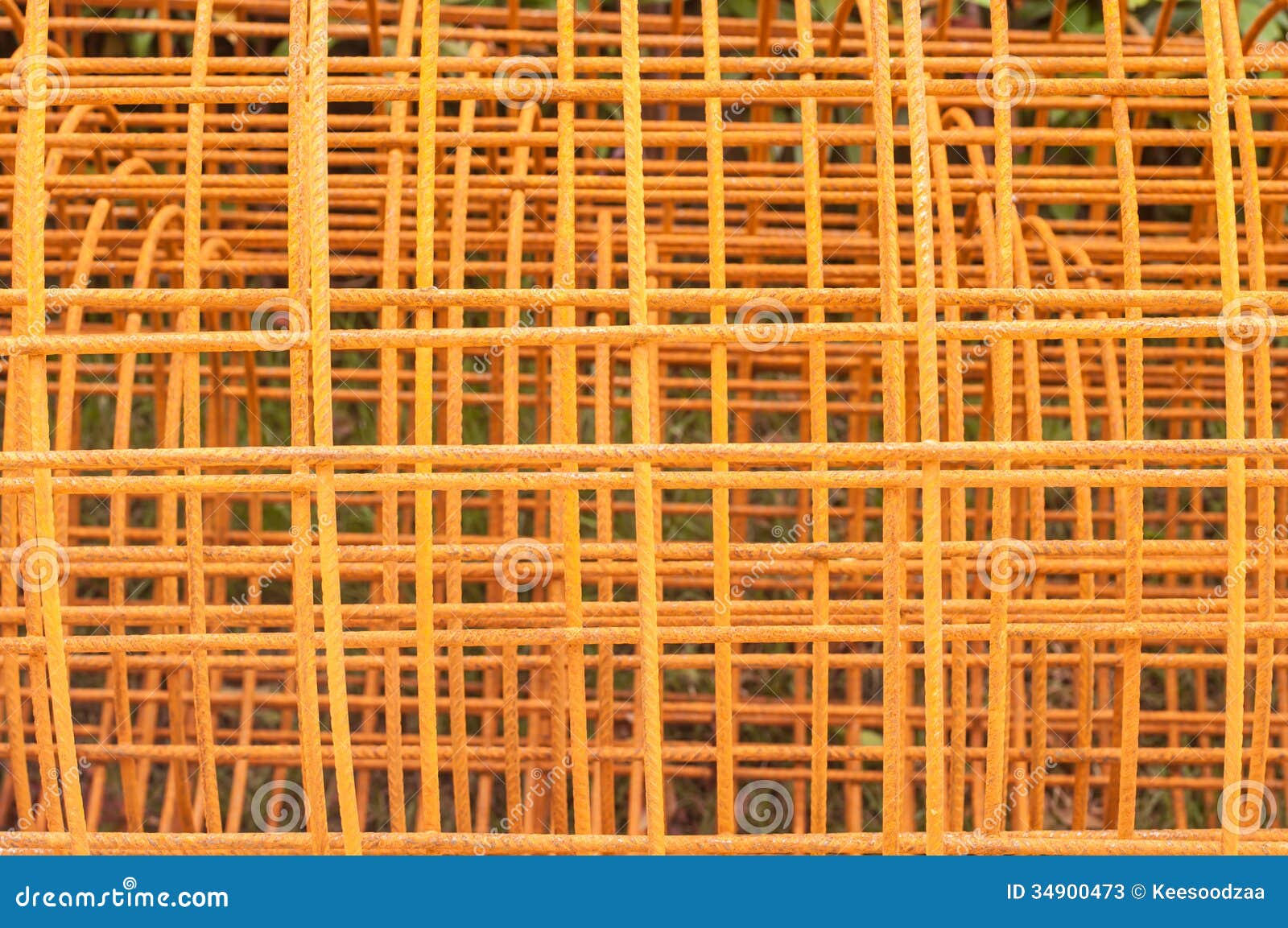 Steel Rod for Construction Job Stock Image - Image of pile, industry ...