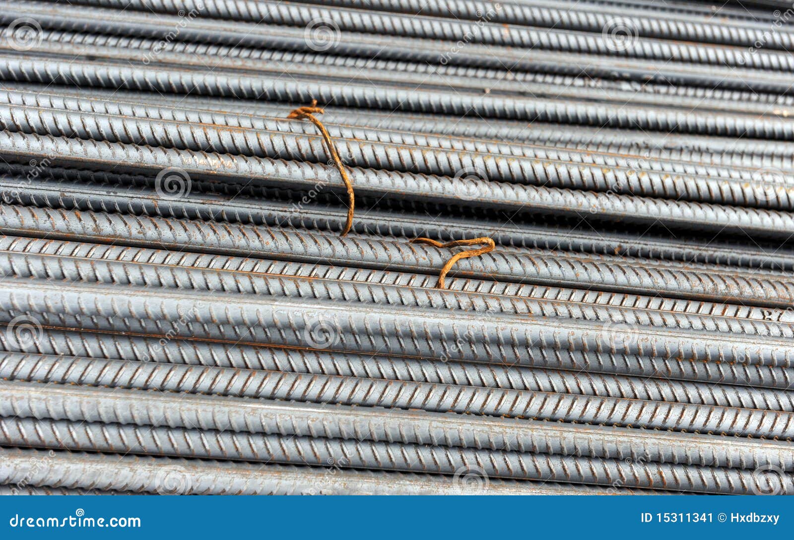 Steel rods stock image. Image of construct, rail, bars - 15311341