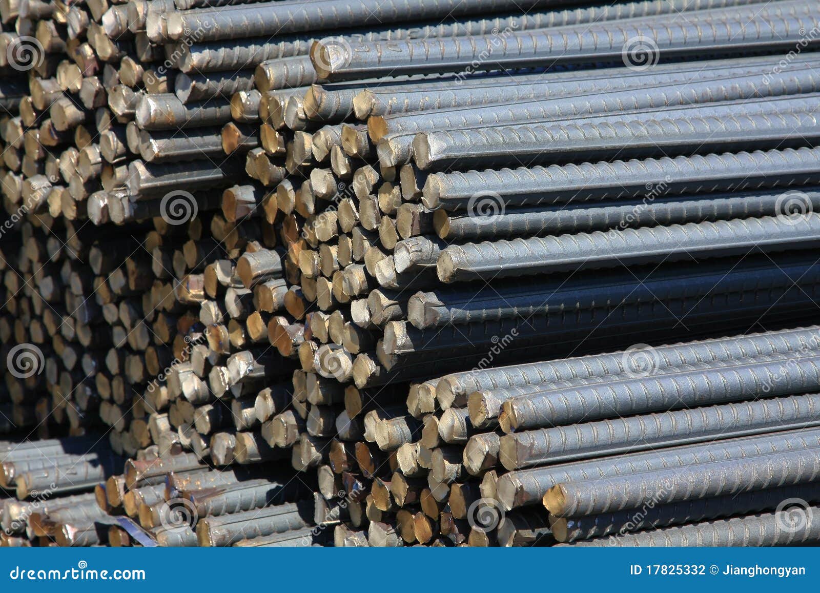 Steel rods stock photo. Image of corrosive, industry - 17825332