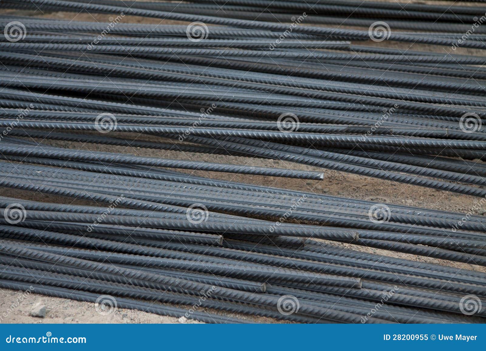 Steel rods stock image. Image of stick, iron, building - 28200955