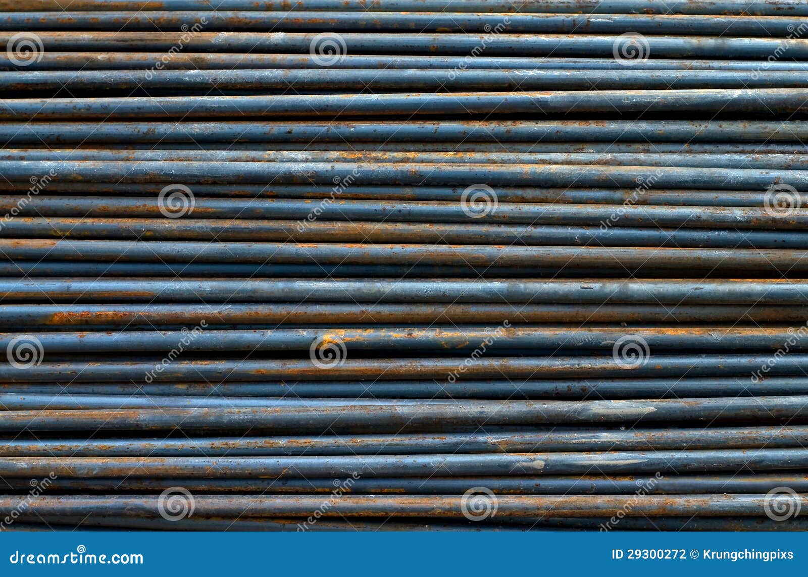 Steel rods stock photo. Image of gray, closeup, rough - 29300272