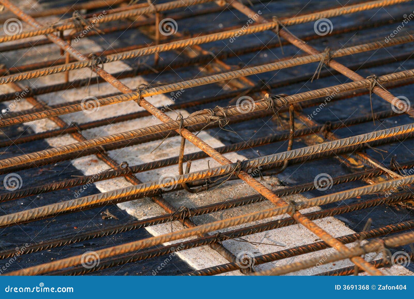 Steel rods stock photo. Image of build, bars, concrete - 3691368