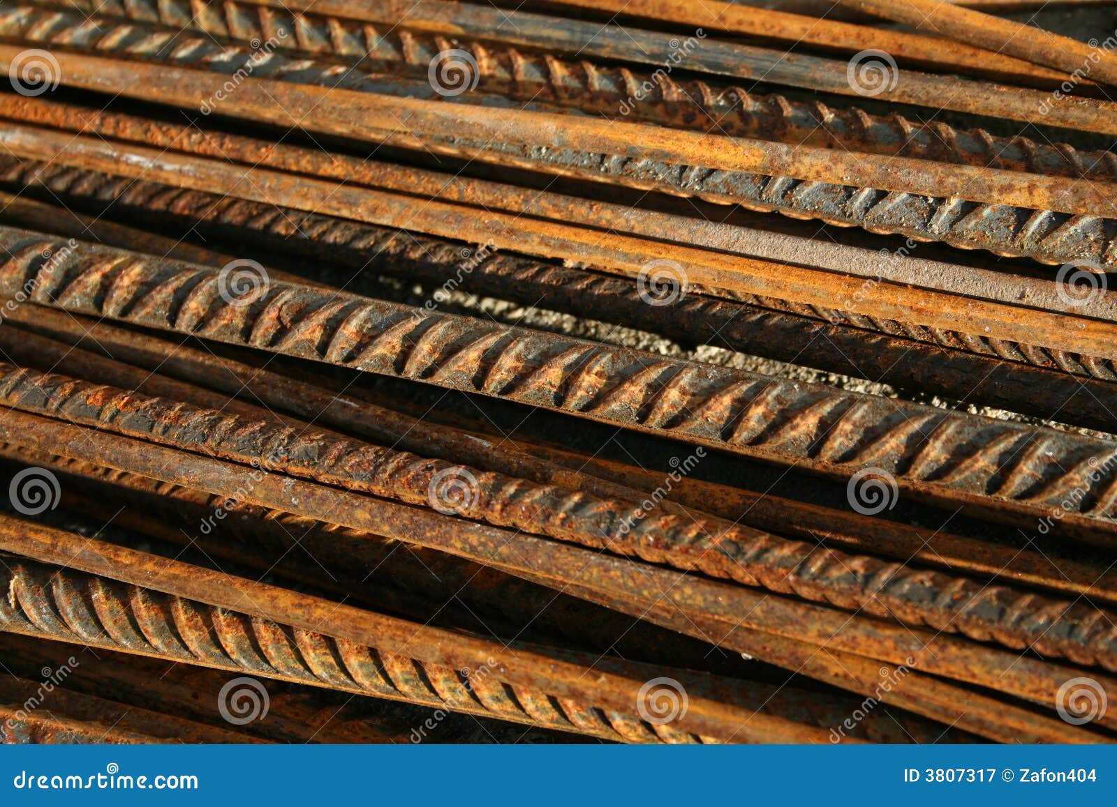 Steel Rods Picture. Image: 3807317