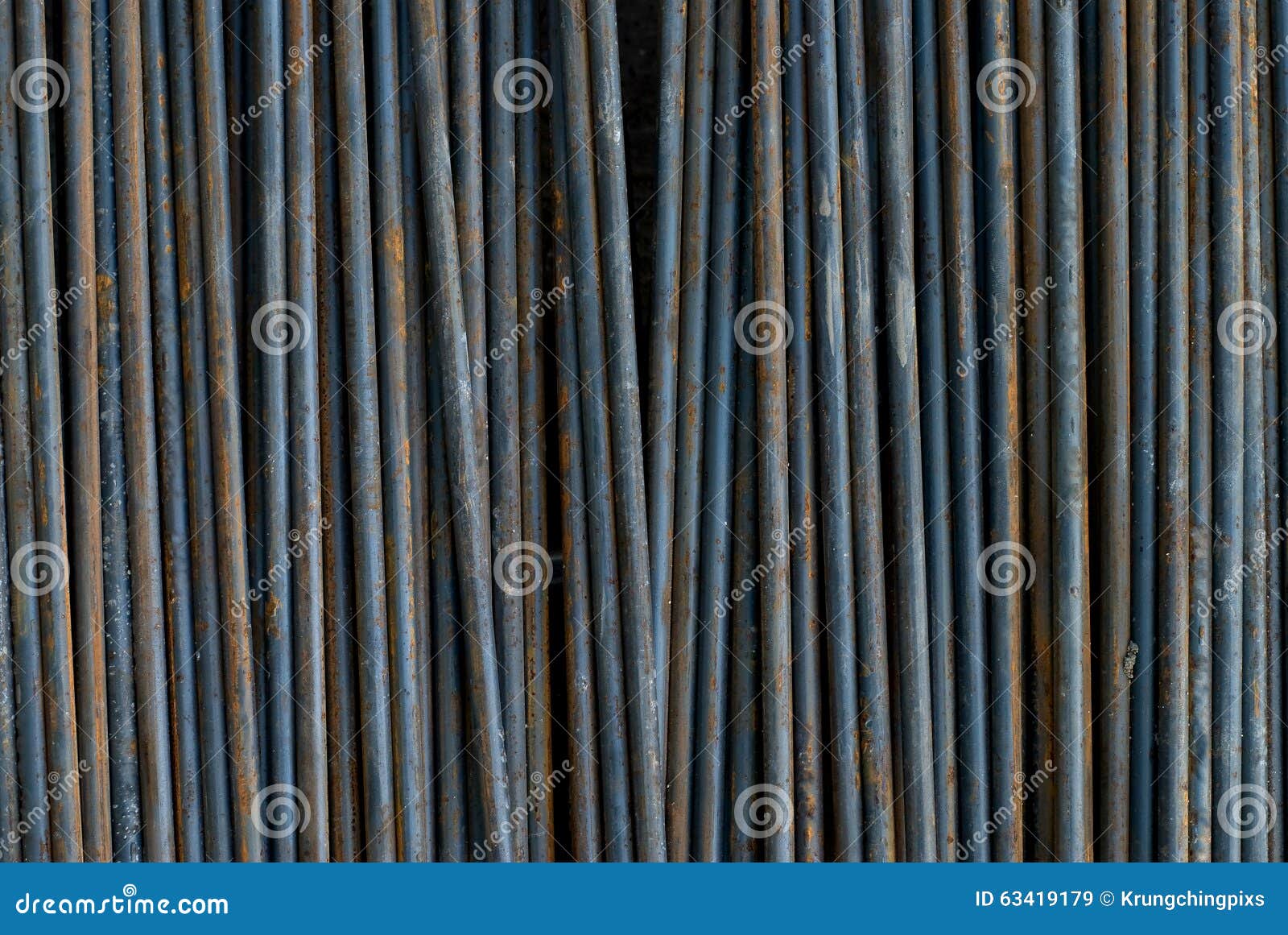 Steel rods stock image. Image of building, pattern, industrial - 63419179
