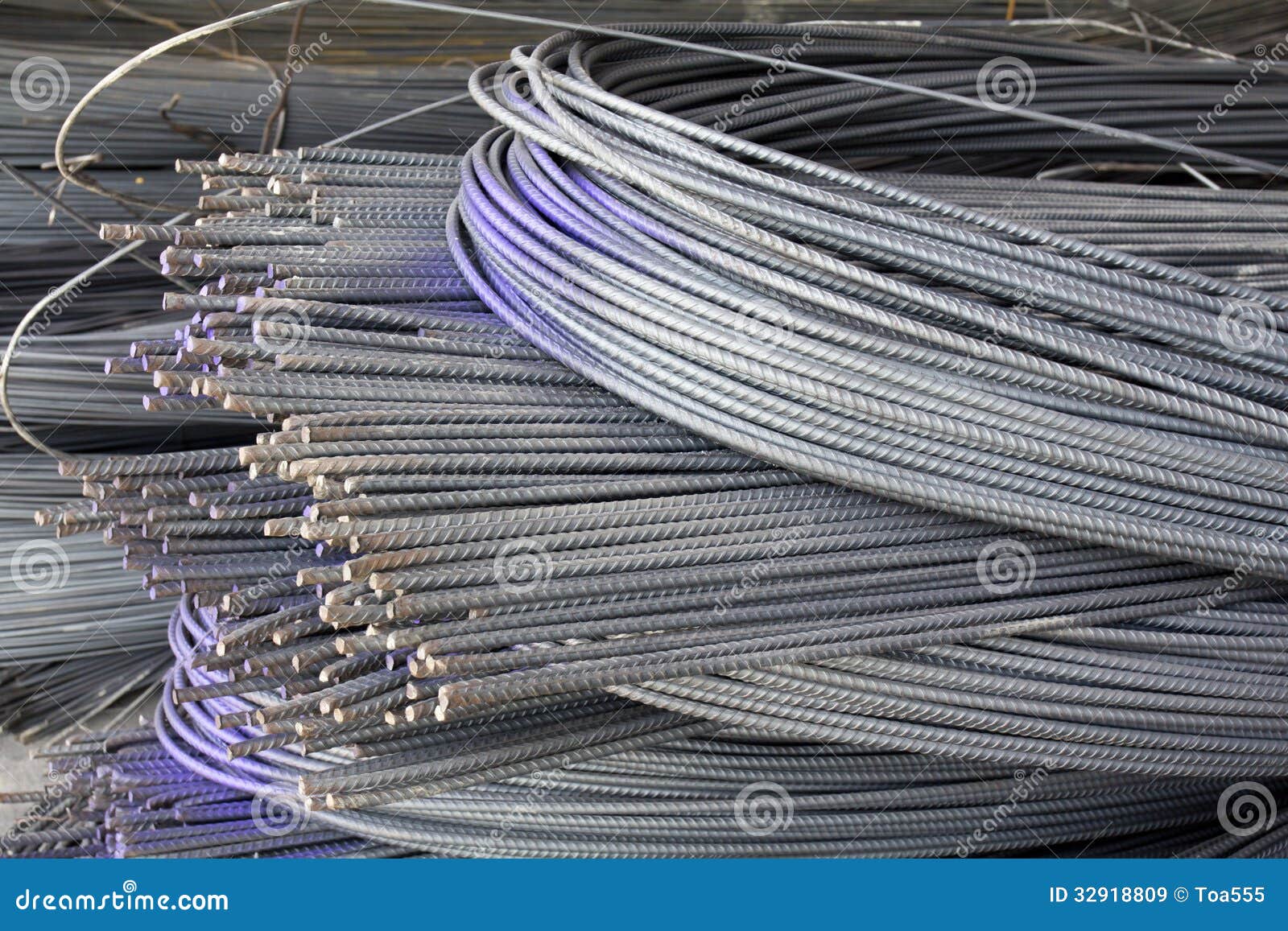 Steel rods stock image. Image of construct, infrastructure - 32918809