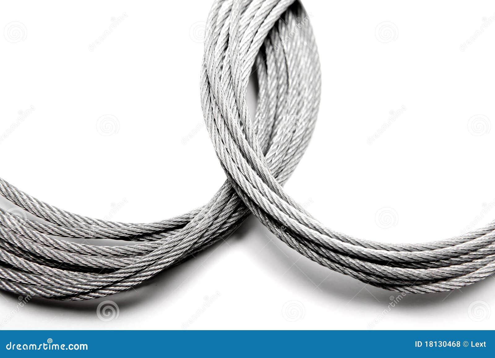 Steel rope stock photo. Image of iron, hard, pattern - 18130468