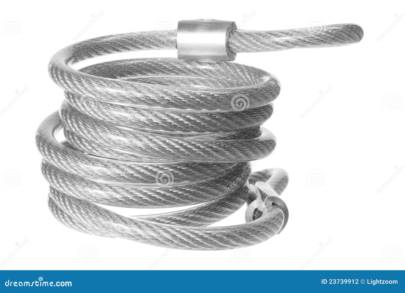 Steel Rope stock photo. Image of link, secure, heavy - 23739912