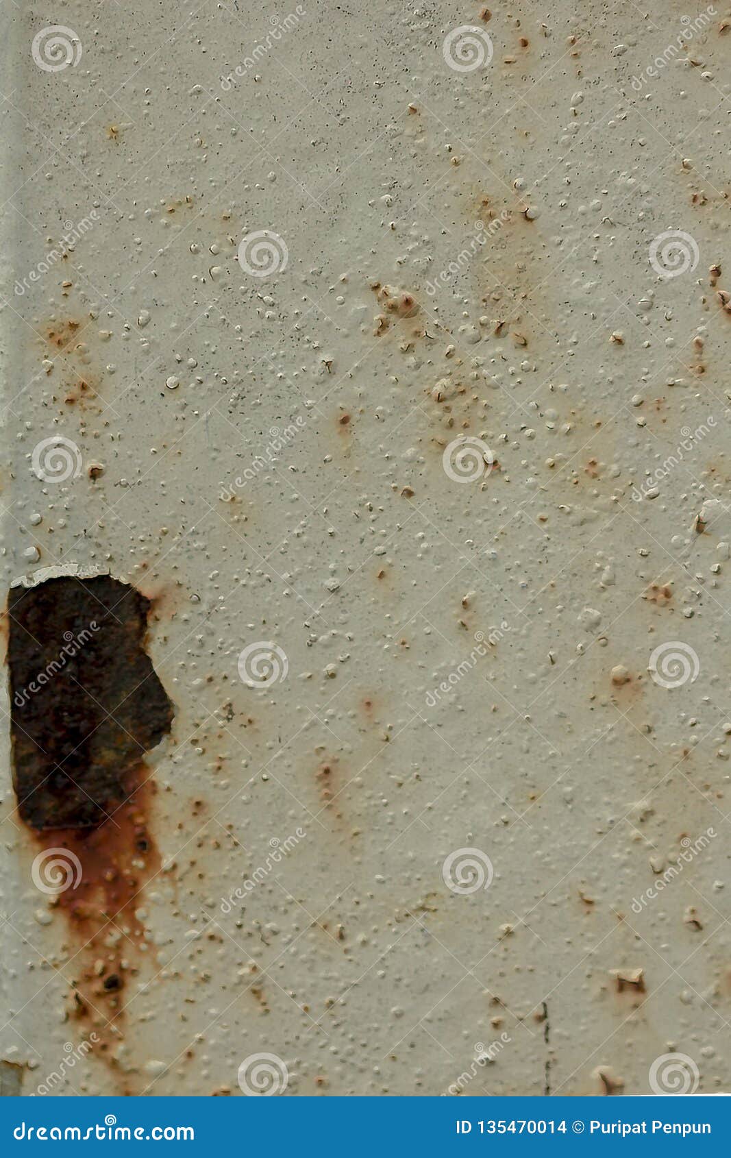 Steel Rust and Peeling Paint. Stock Photo - Image of antique, effect ...