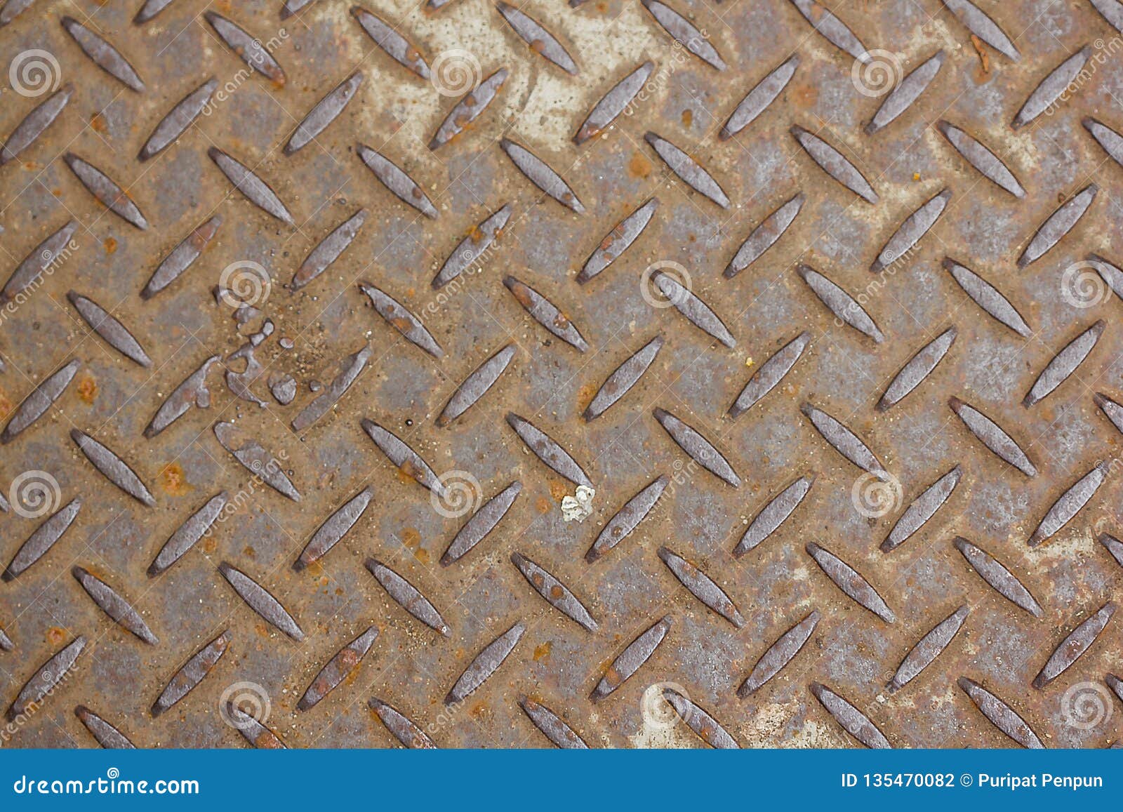 Steel Rust and Peeling Paint. Stock Photo - Image of closeup, metallic ...