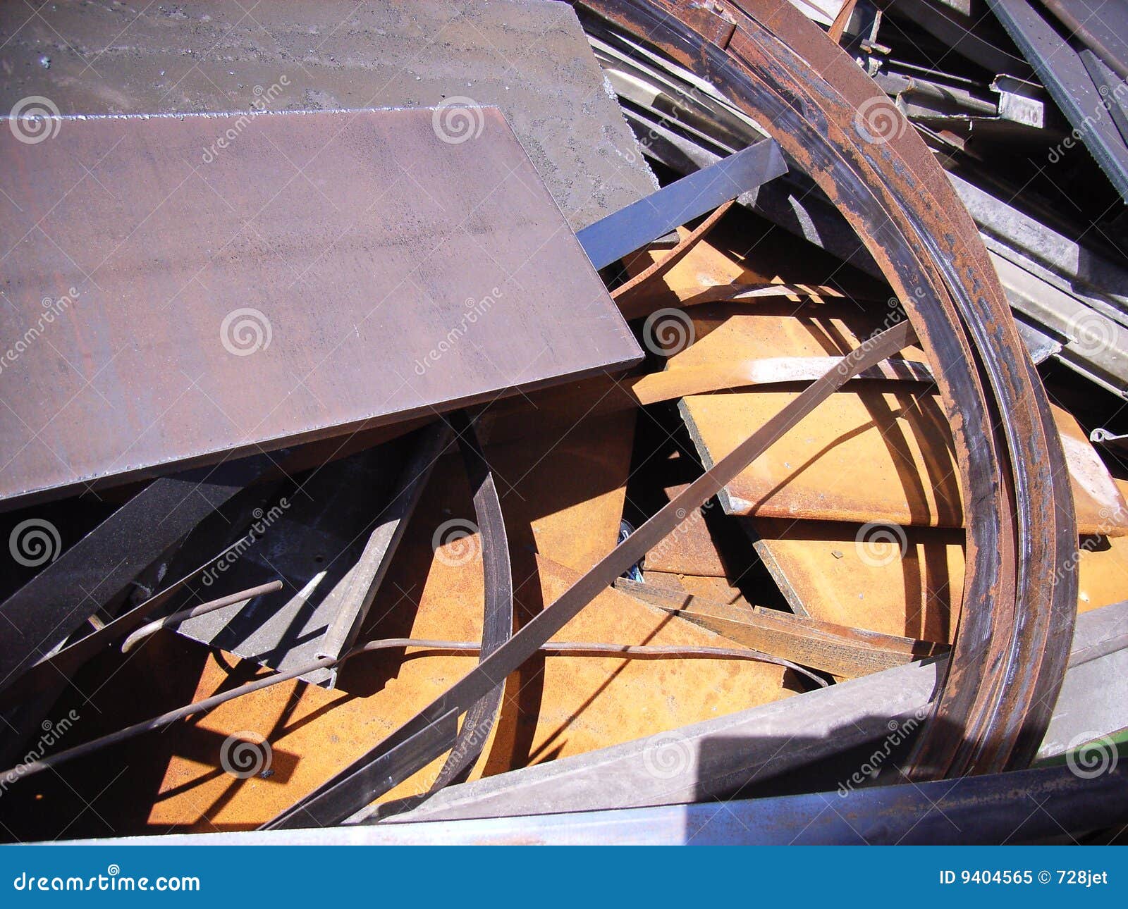 Steel Scrap, Steel Sheet Waste Form Transmutation Blanking Process ...