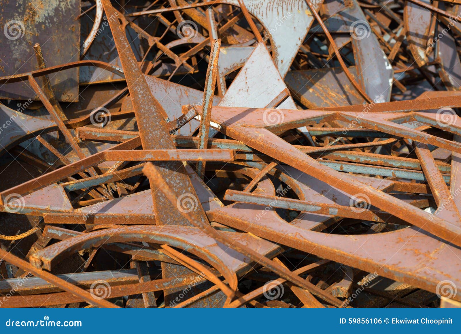 Steel Scrap stock photo. Image of scrap, rusty, rustmetal - 59856106