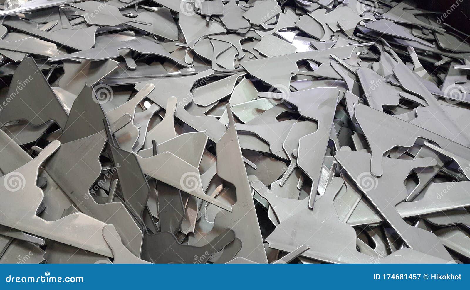 Steel Scrap, Steel Sheet Waste Form Transmutation Blanking Process ...