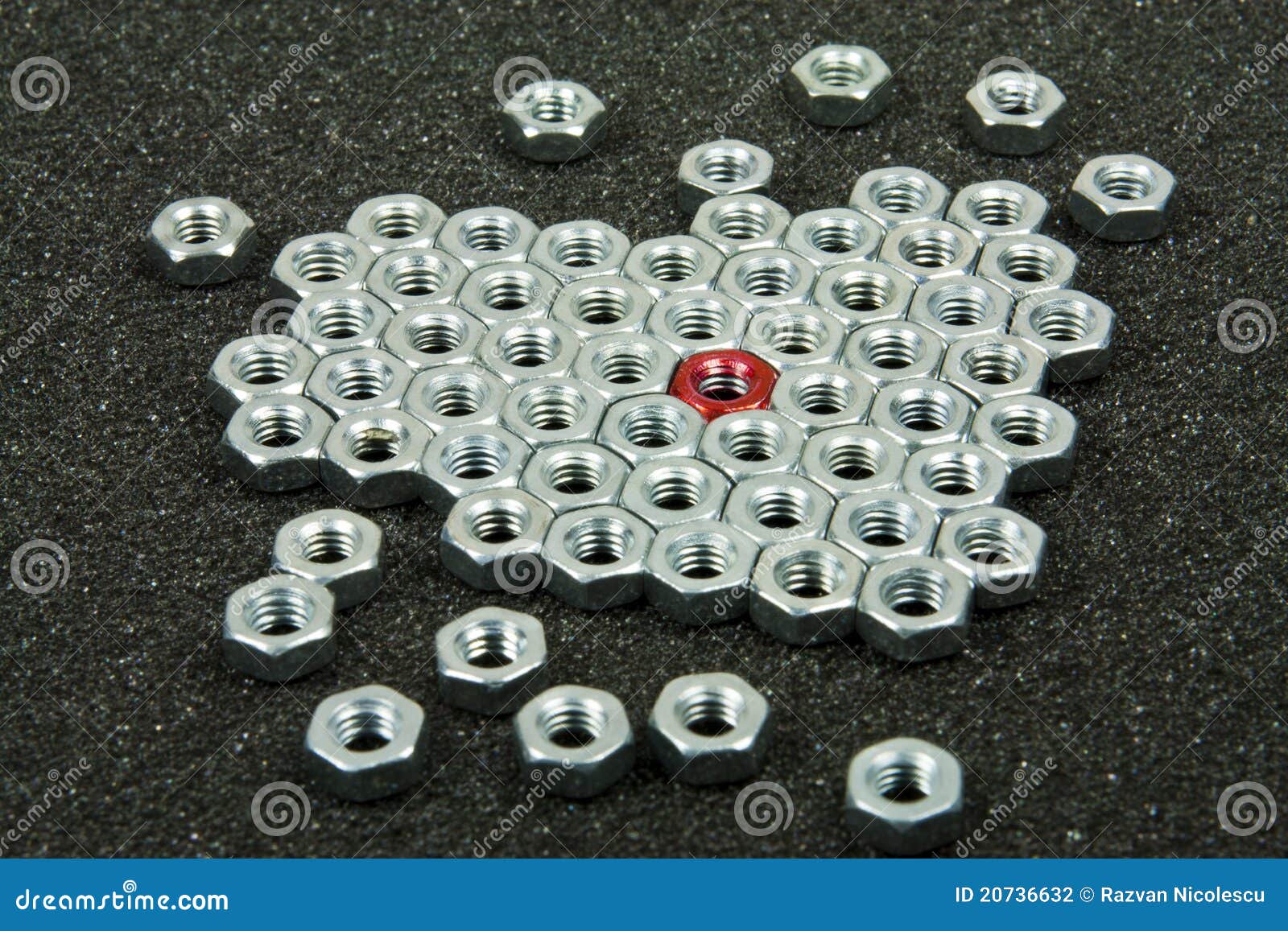 Steel nuts stock photo. Image of silver, steel, razvan - 20736632