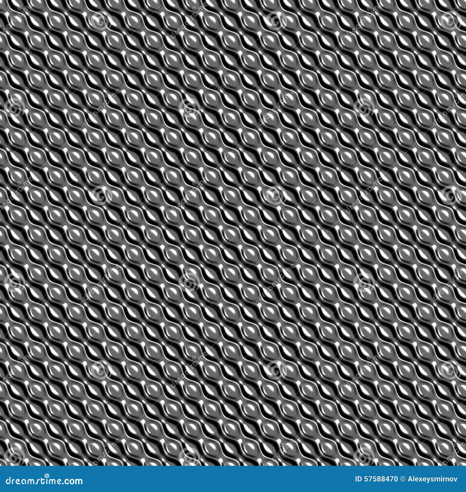 Steel Seamless Background with Waves Stock Illustration - Illustration ...