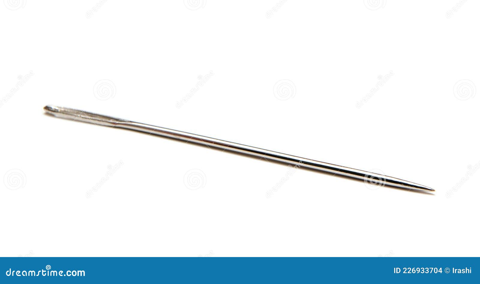 Steel sewing needle stock photo. Image of craft, shiny - 226933704