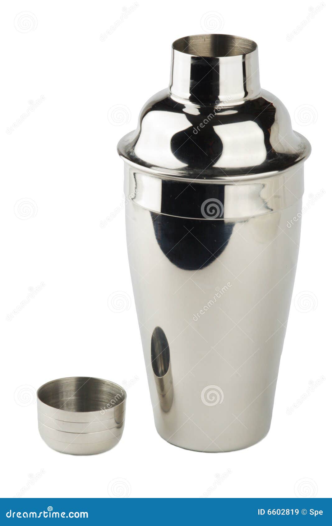 Steel shaker stock image. Image of cocktail, mixer, beaker - 6602819