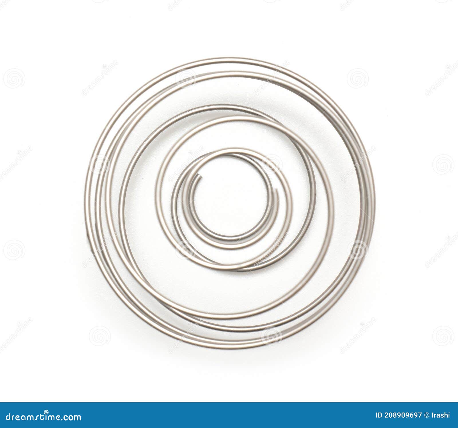 Steel shaker spring stock image. Image of background - 208909697