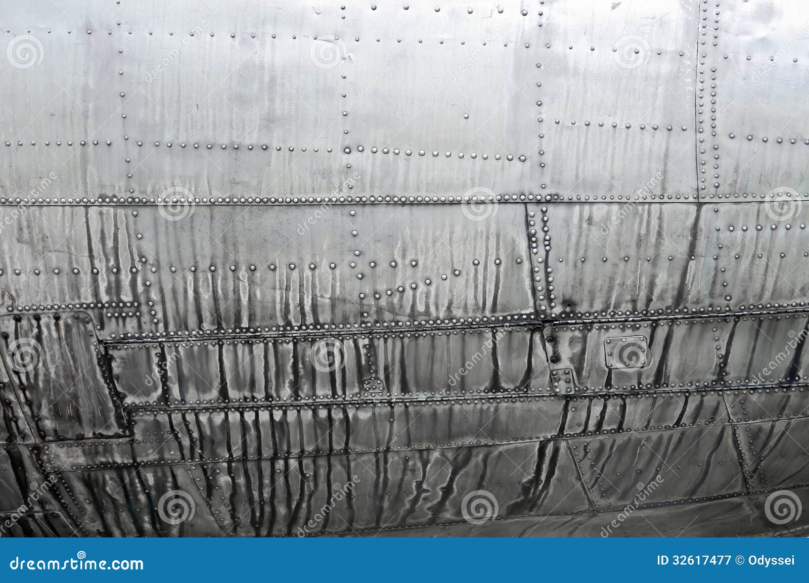 Steel Side Planking of Shuttle Stock Image - Image of grunge, planking ...