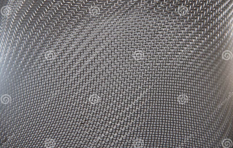 Steel Sieve As Texture or Background Stock Image - Image of pattern ...