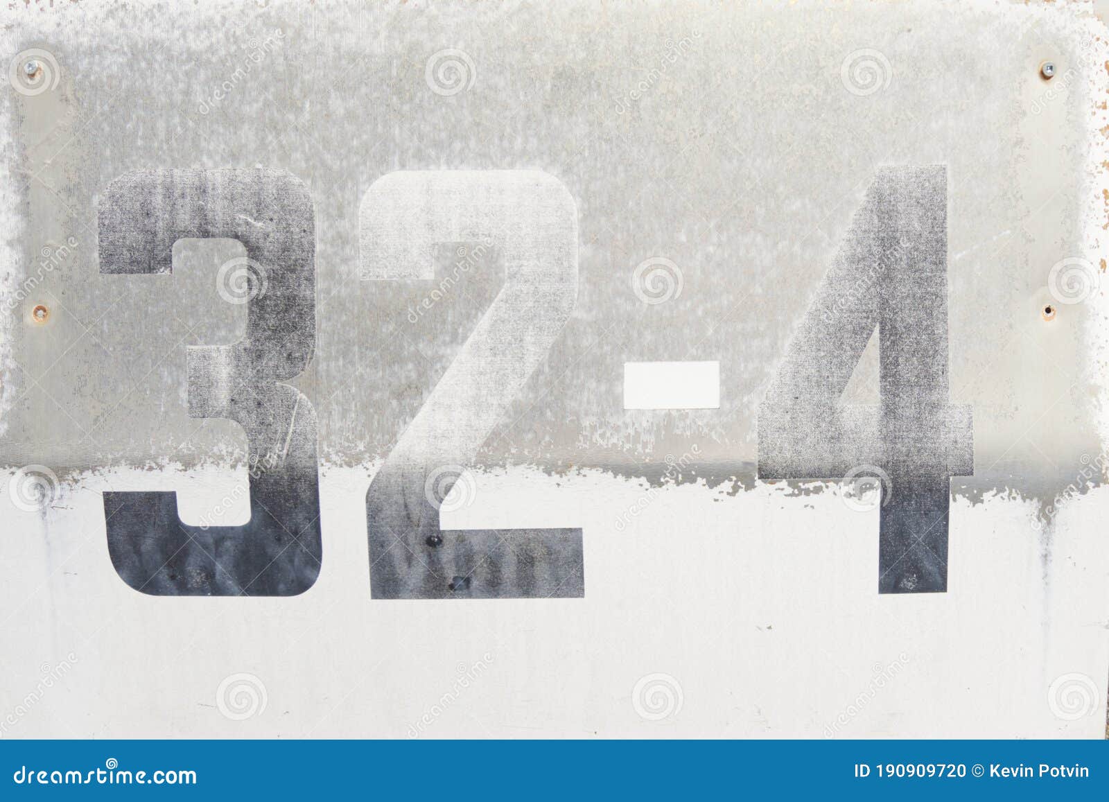 Steel sign stock photo. Image of white, paint, texture - 190909720