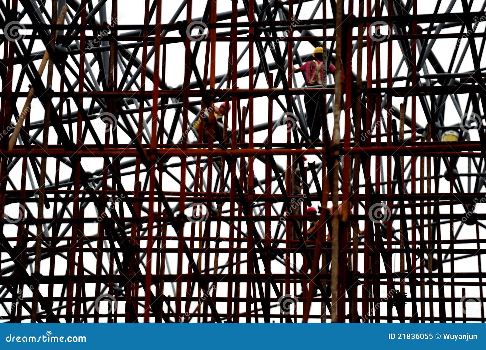 Steel skeleton stock image. Image of glass, steel, skeleton - 21836055