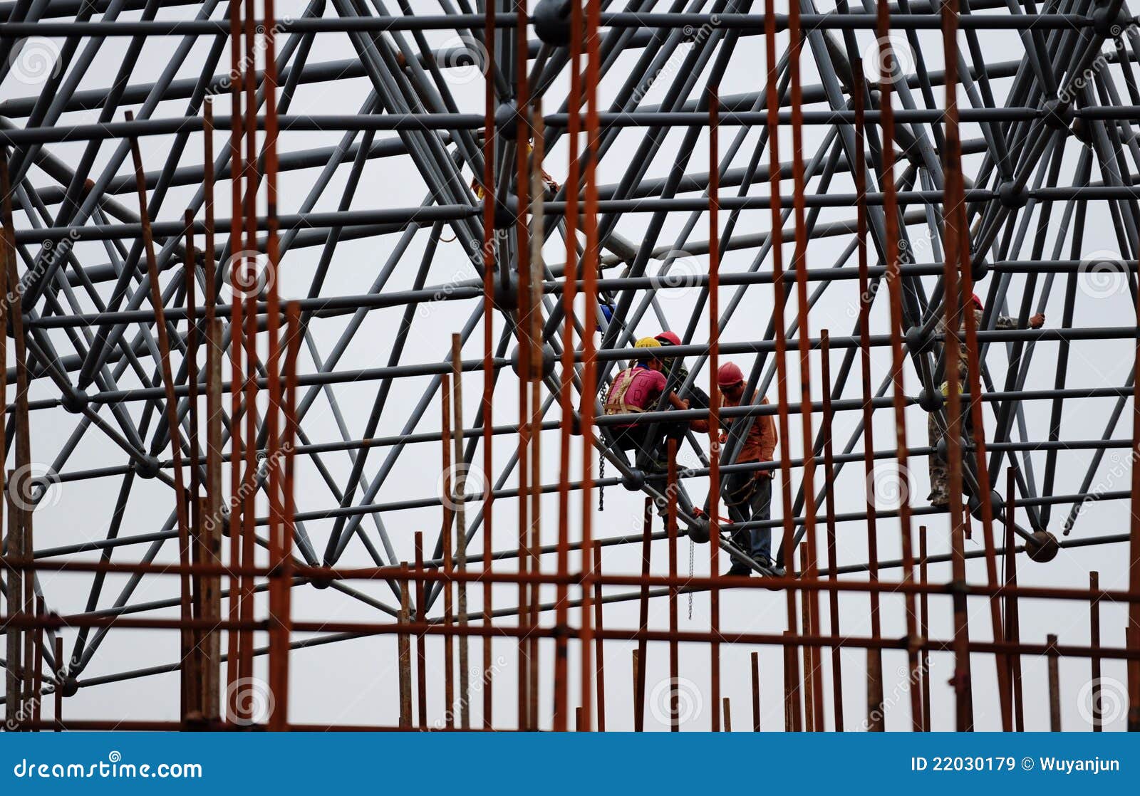 Steel skeleton stock image. Image of structure, dome - 22030179