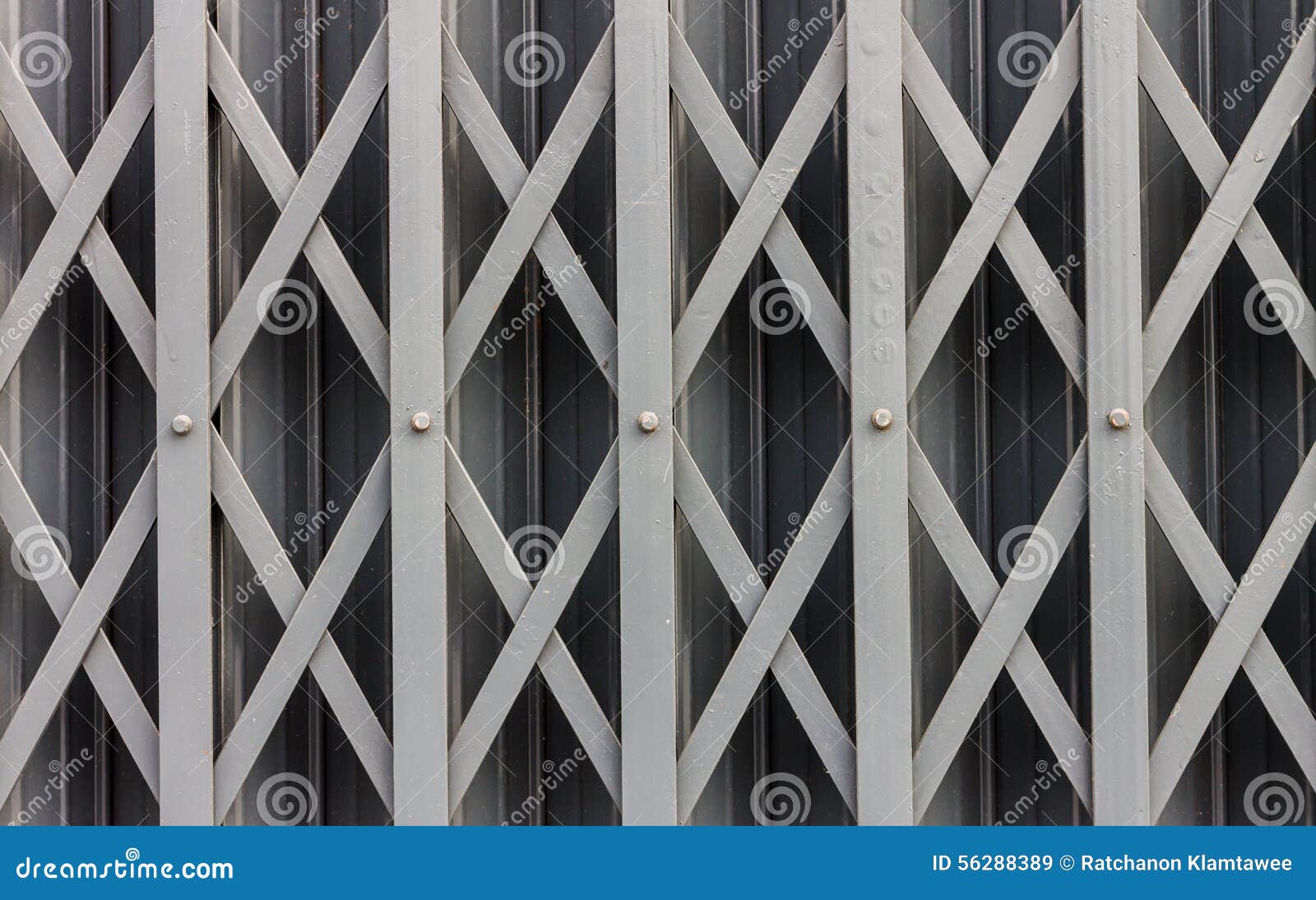 Sliding Metal Door Texture