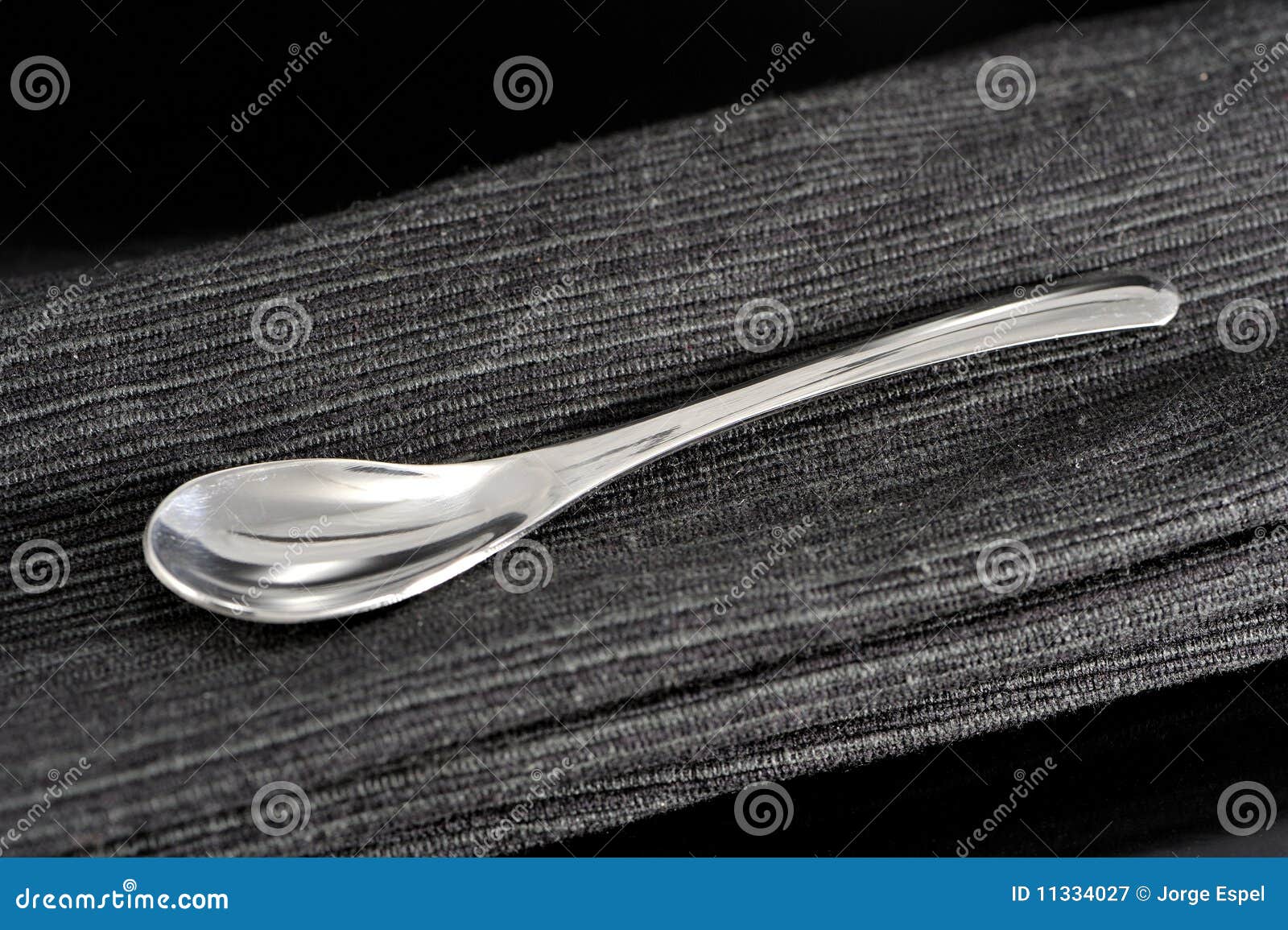 Steel spoon stock image. Image of brightness, curve, black - 11334027
