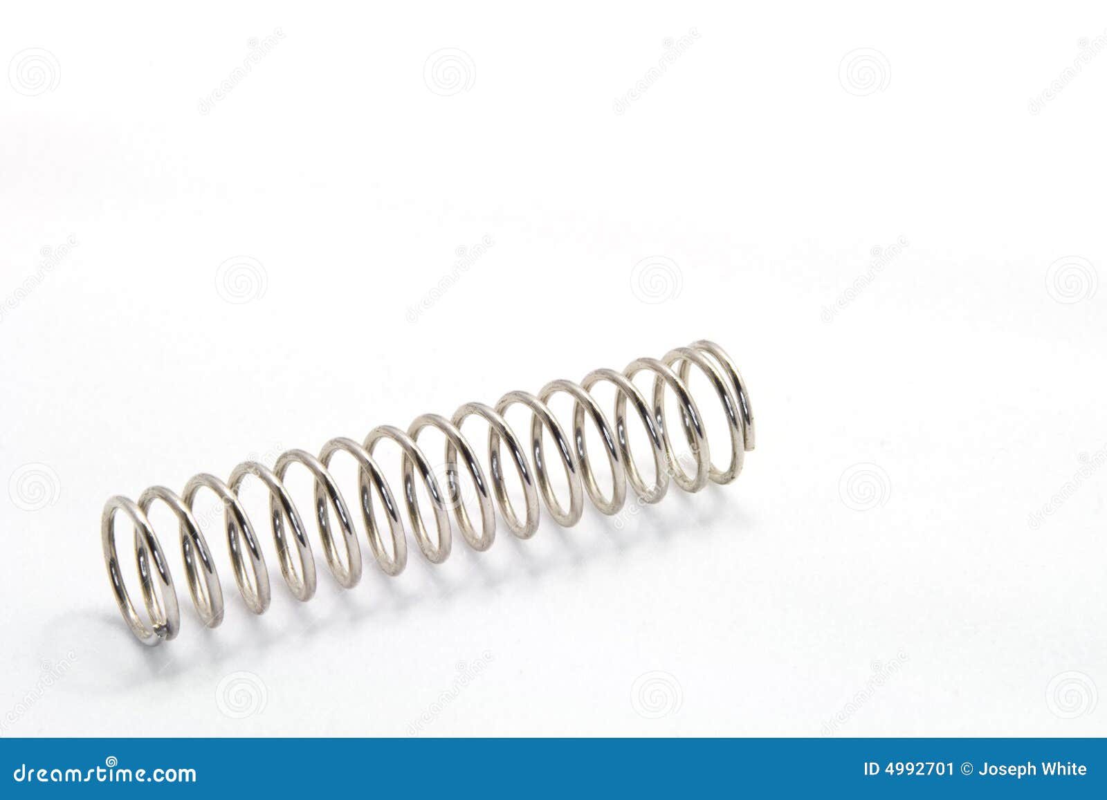 Steel Spring stock image. Image of elastic, coils, steel - 4992701