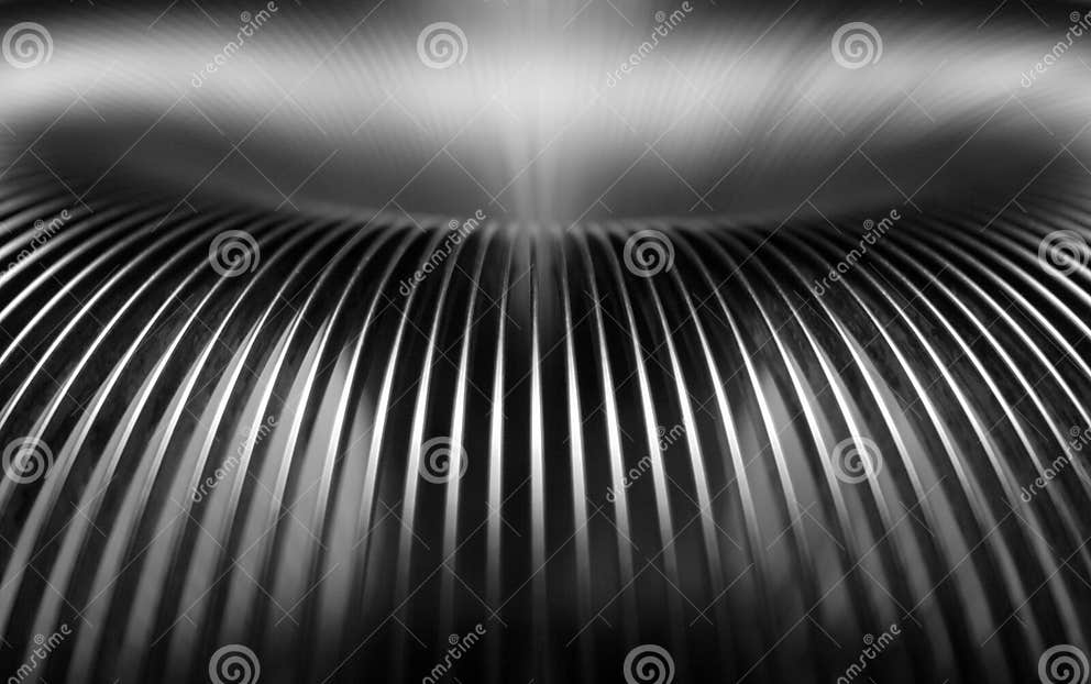 Steel spring detail stock photo. Image of steel, metal - 1370428