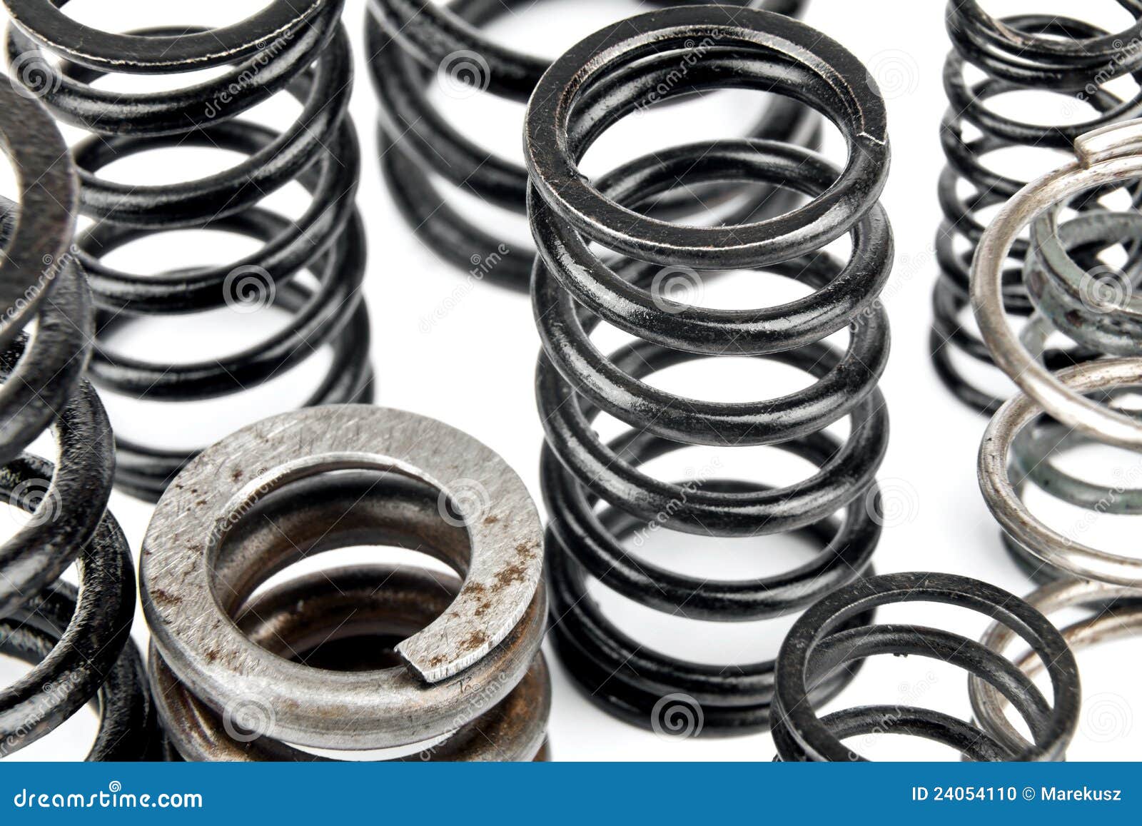 Steel springs stock photo. Image of helix, compression - 24054110
