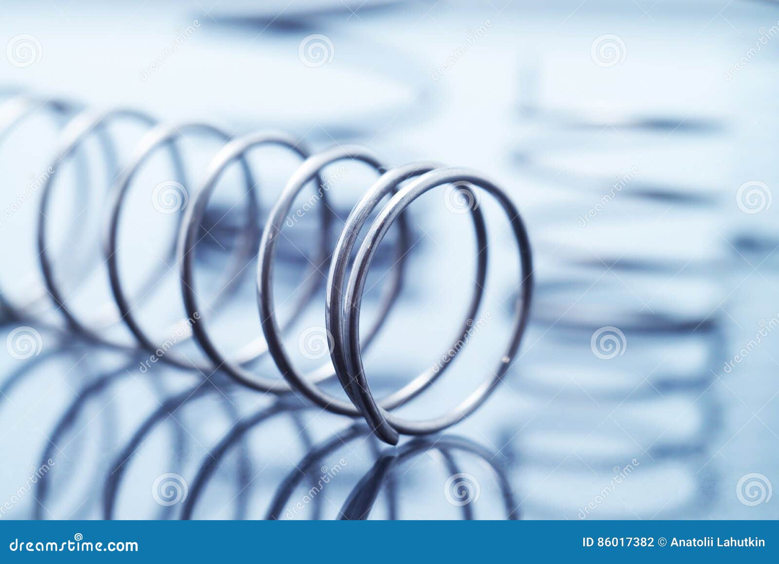Steel springs stock photo. Image of equipment, iron, frame - 86017382