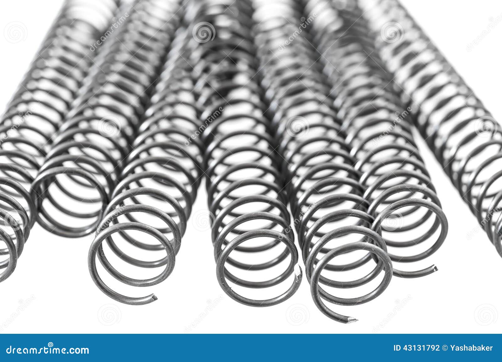 Steel springs stock photo. Image of engineering, flexibility - 43131792