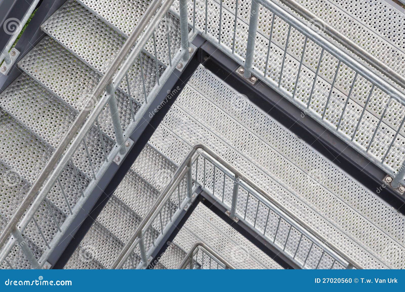 Steel Staircase with Multiple Levels Stock Photo - Image of level ...