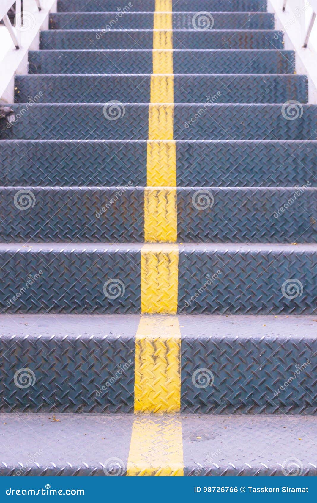 Steel Stairs Steps Texture Background Stock Photo - Image of material ...